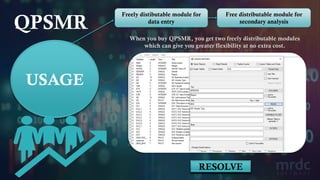 QPSMR presentation | PDF