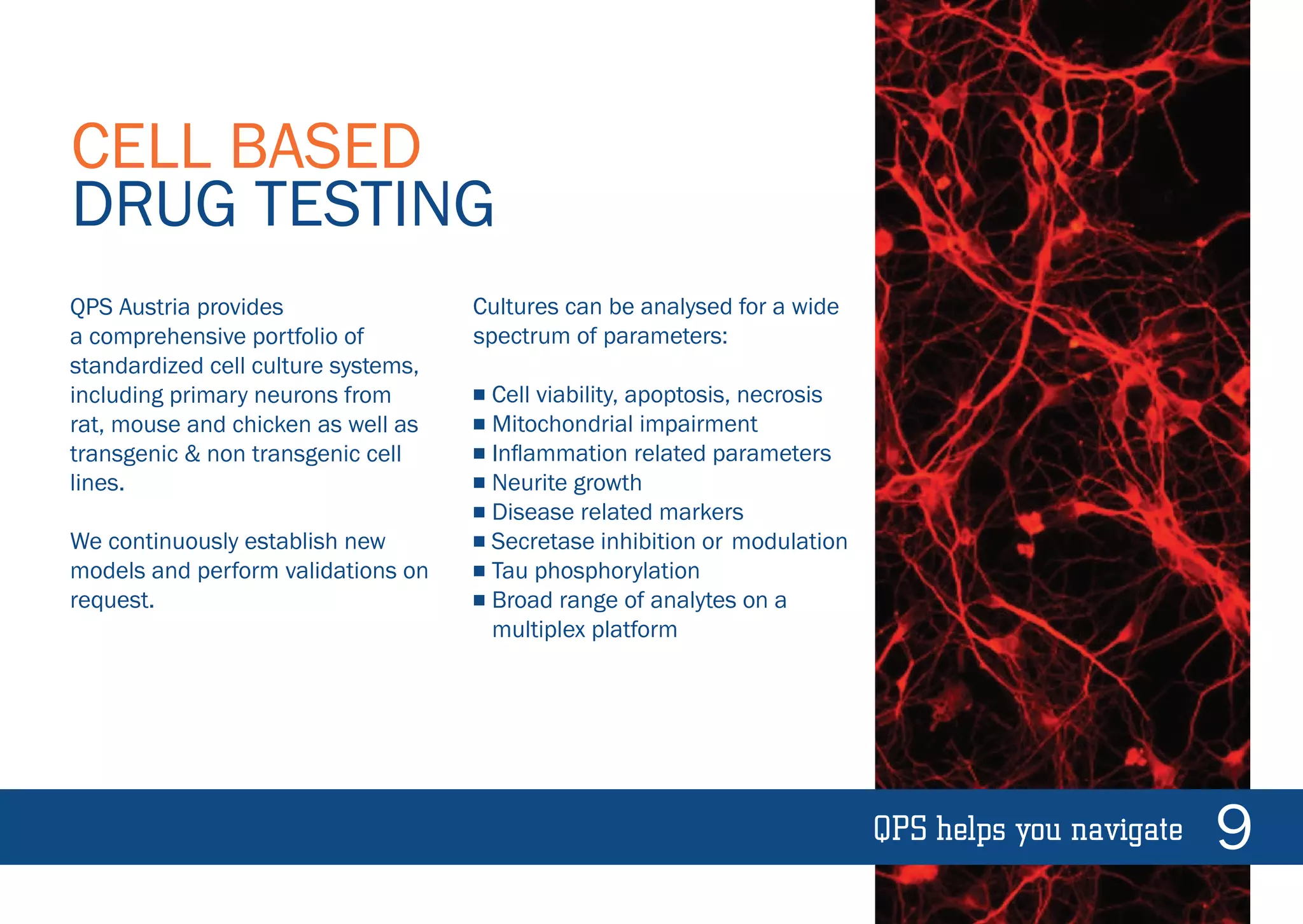 QPS Neuropharmacology Brochure | PDF