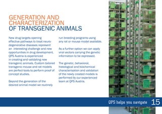 QPS Neuropharmacology Brochure | PDF