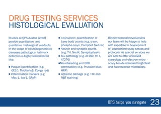 QPS Neuropharmacology Brochure | PDF
