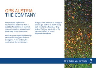 QPS Neuropharmacology Brochure | PDF