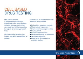 QPS Neuropharmacology Brochure | PDF