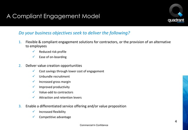 Contractor Engagement Model | PPT