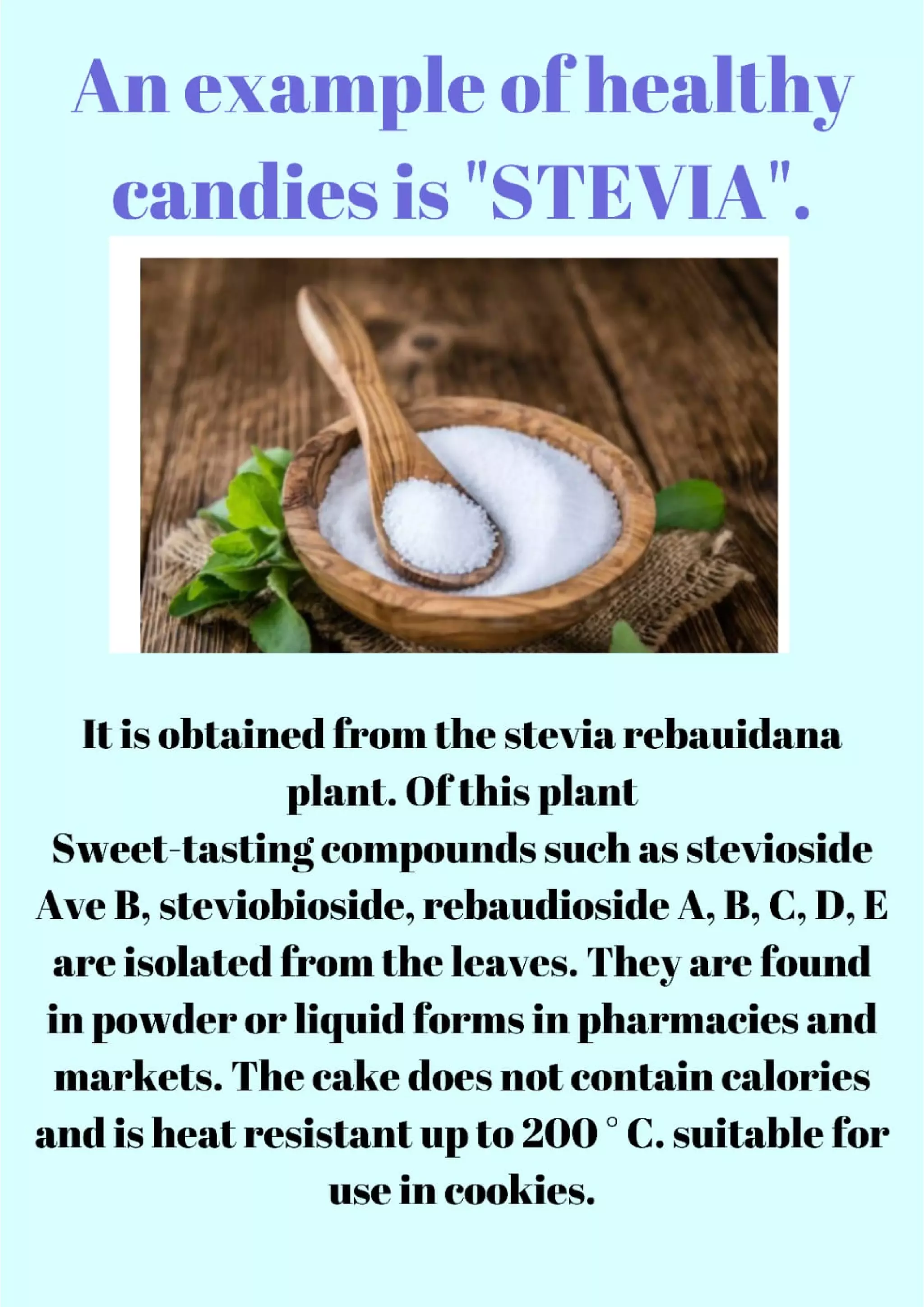 Stevia | PDF