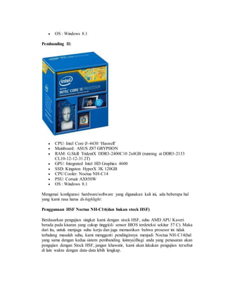 PEROSESOR AMD A10 | PDF