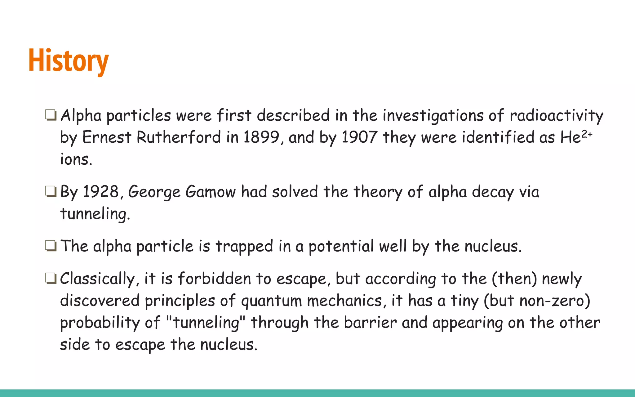 Angular Momentum & Parity in Alpha decay | PPTX