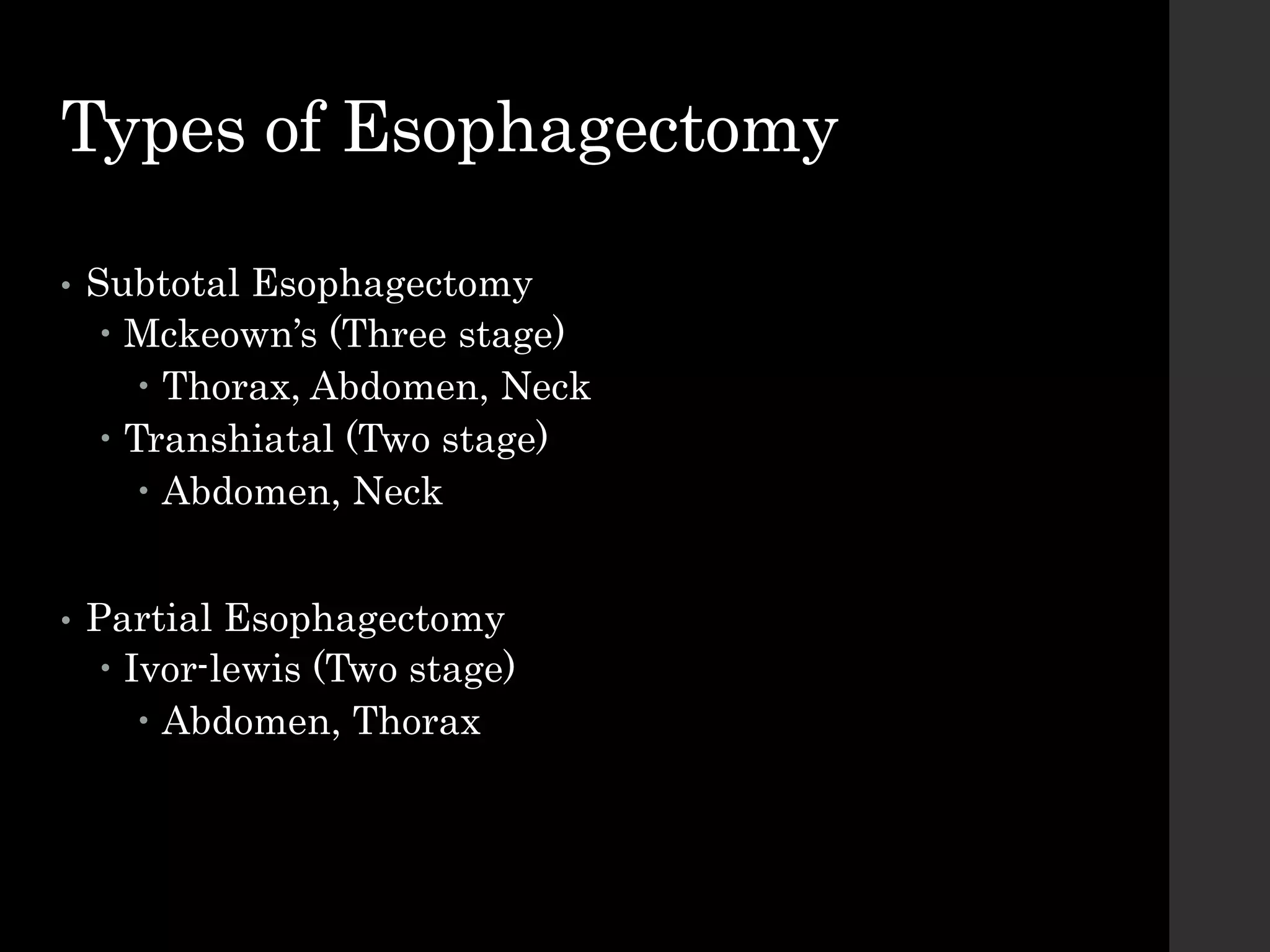 Mis carcinoma Esophagus | PPTX