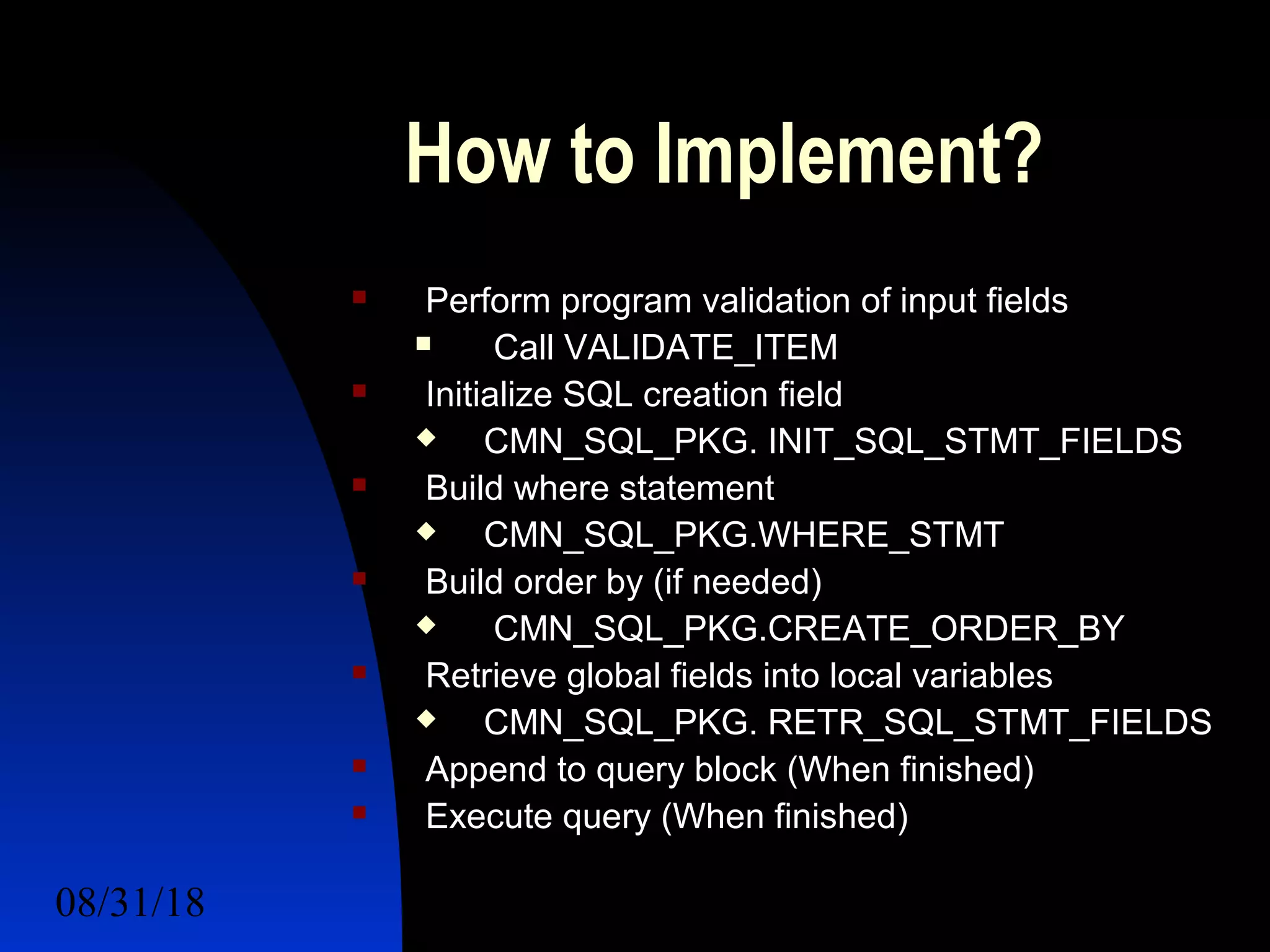 QQ and Advance query | PPT