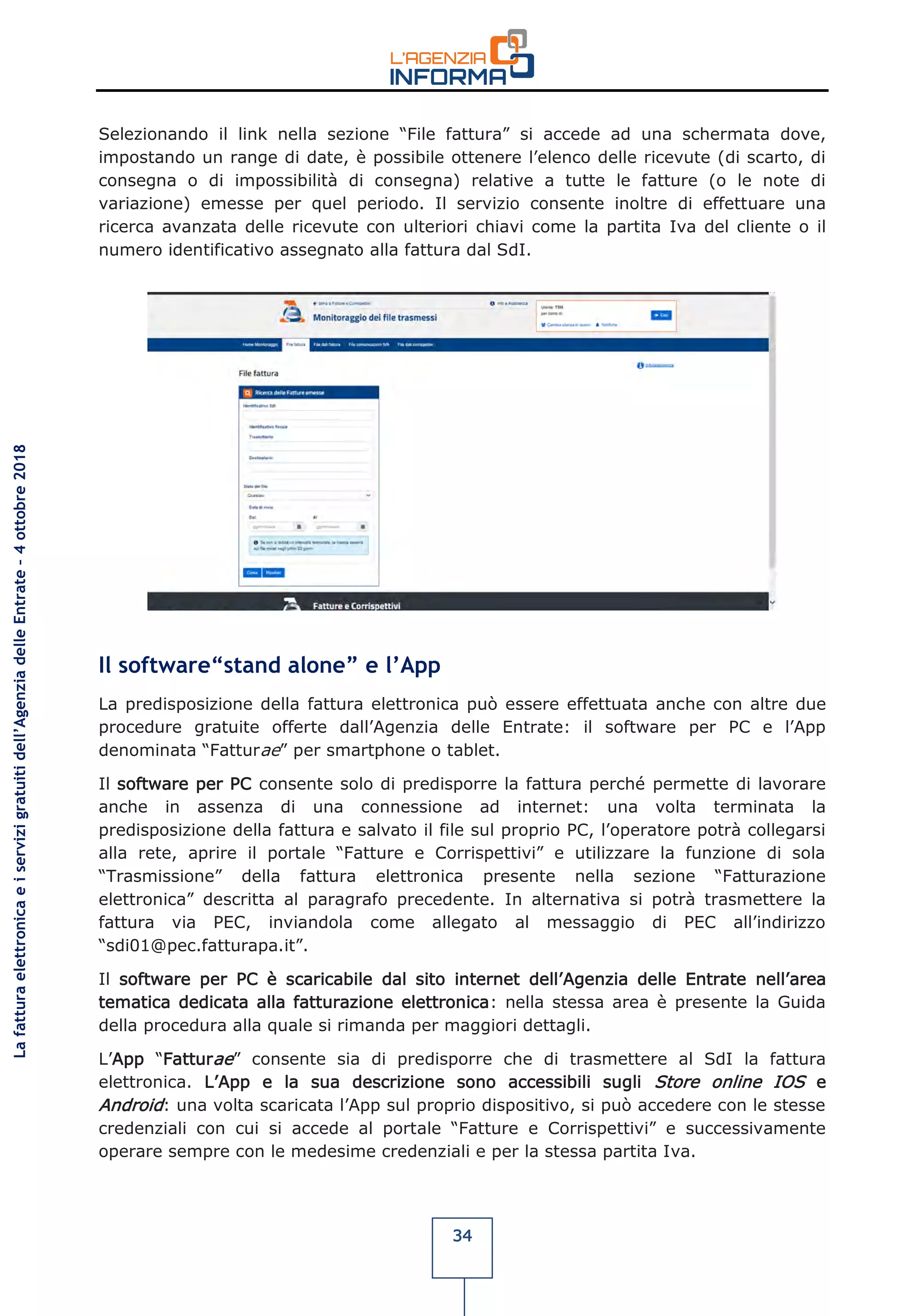 Una guida alla Fatturazione Elettronica | PDF