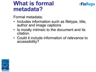 QQML presentation | PPT