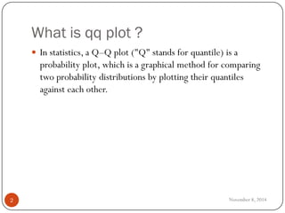 Quantile Quantile Plot qq plot | PDF