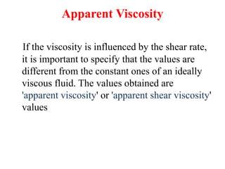 newtonian and non newtonian behaviour of fluids | PPTX