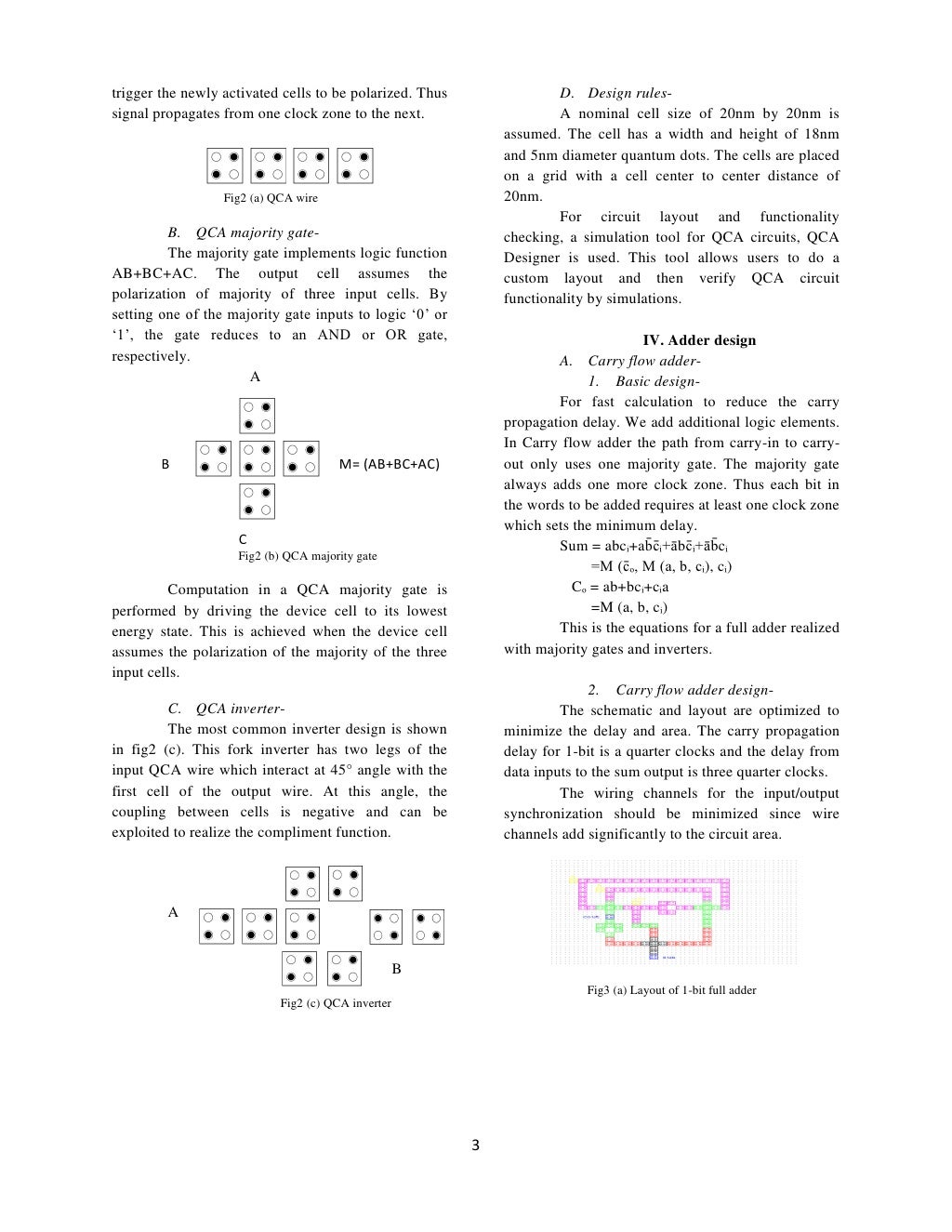 Design Of Adder And Multiplier Using Quantum Dot Cellular Automata Based On Nano Technology 5722