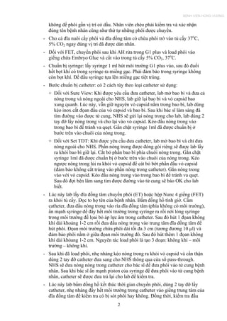 Quy trình chuyển phôi | PDF