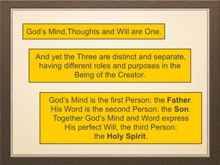 CC The Trinity | PPT