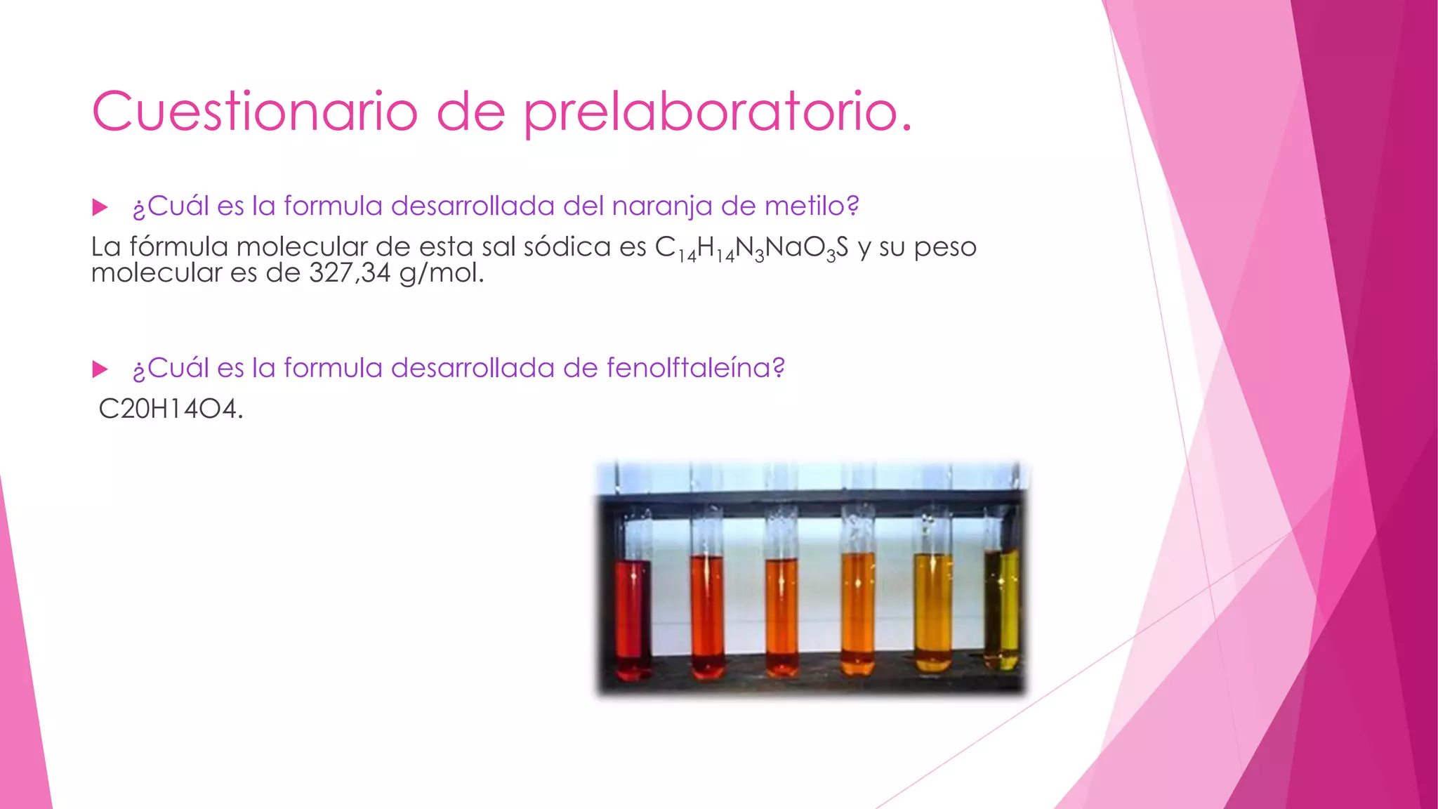 Determinación de bases por acidimetria | PPTX