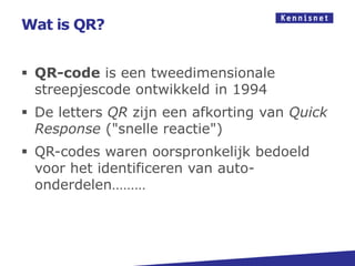QR en de Verdieping | PPTX
