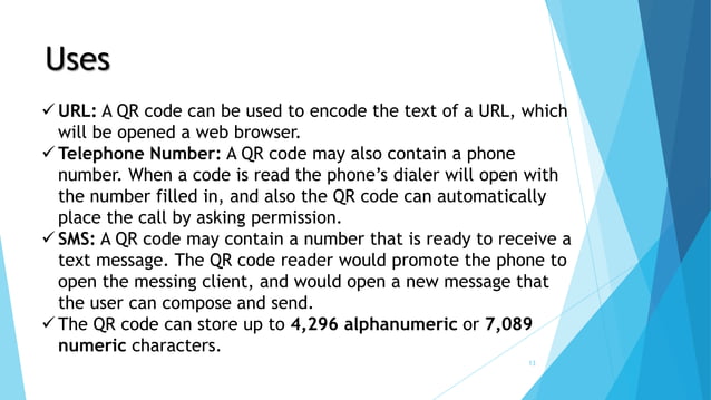 Quick Response Code (QR code) | PPT