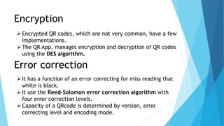 Quick Response Code (QR code) | PPTX