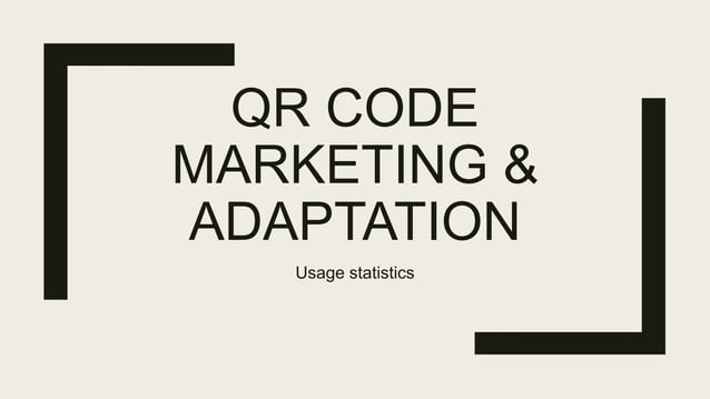 QR Code - Mobile readable Barcode | PPTX | Smartphones | Consumer ...