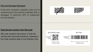 QR Code - Mobile readable Barcode | PPTX | Smartphones | Consumer ...