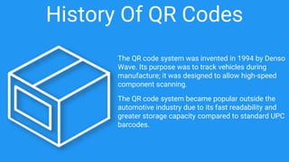 QR Codes - Quick Response Code. | PPT