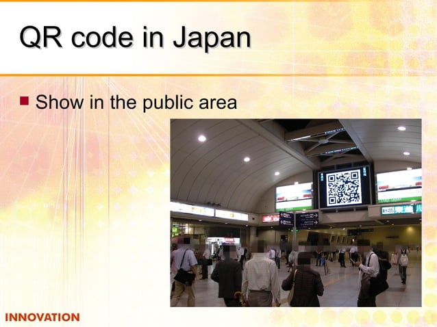 qr code in navigation | PPT
