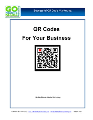 Successful QR Code Marketing | PDF
