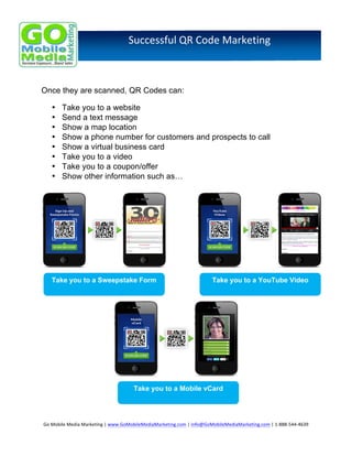 Successful QR Code Marketing | PDF