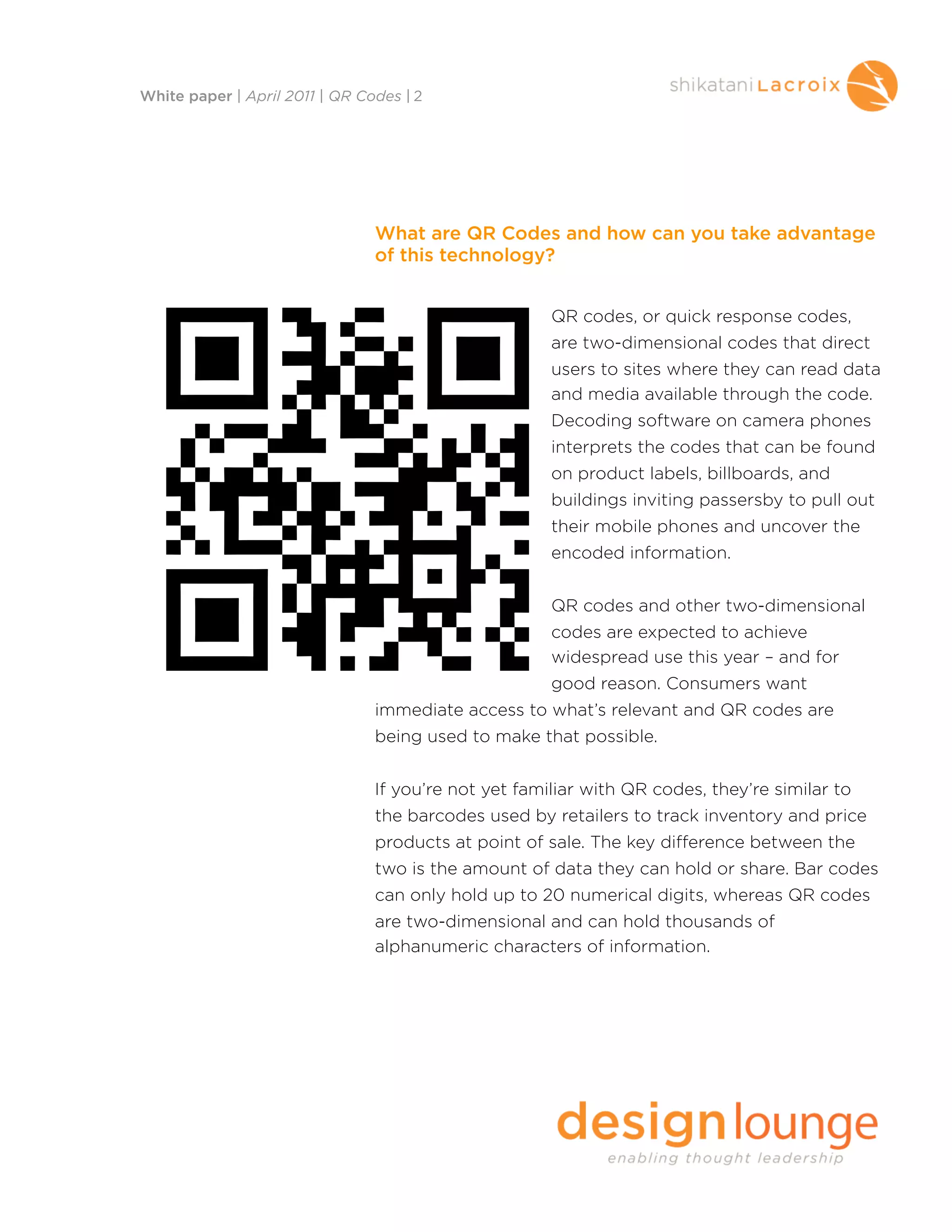 QR Codes | PDF
