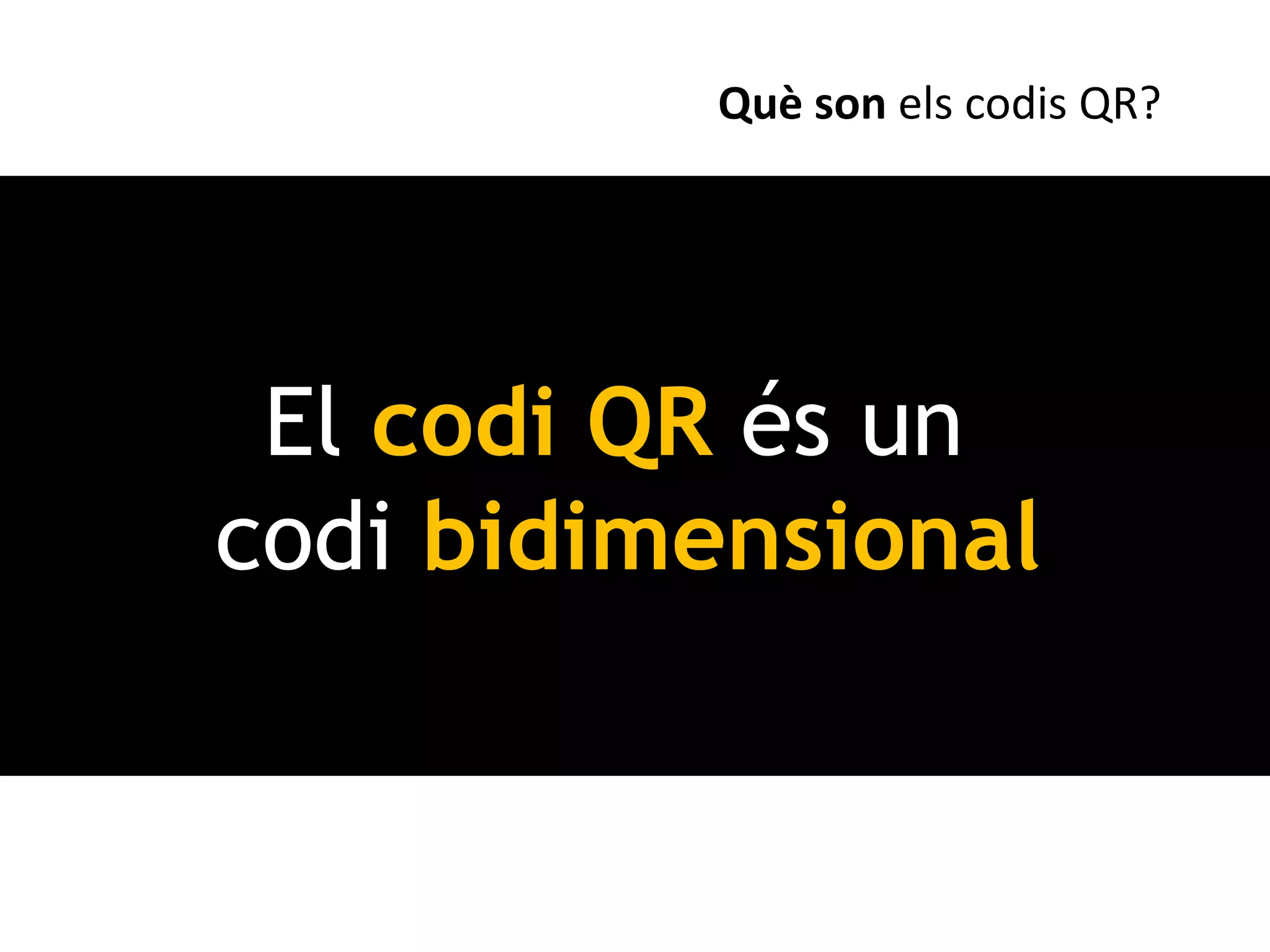 Codis QR usos didàctics | PPT