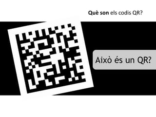 Codis QR usos didàctics | PPT
