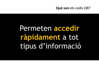 Codis QR usos didàctics | PPT
