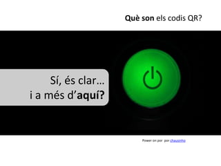 Codis QR usos didàctics | PPT