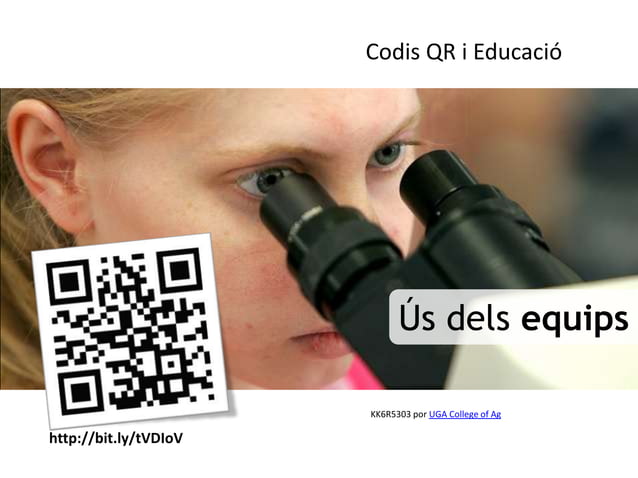 Codis QR usos didàctics | PPT