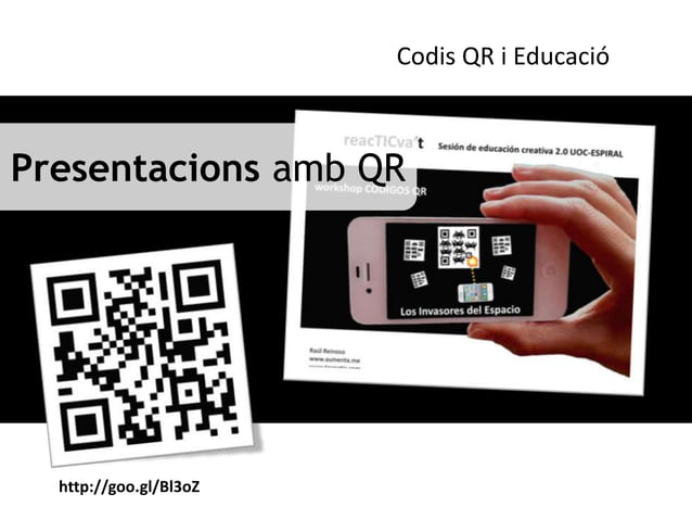 Codis QR usos didàctics | PPT