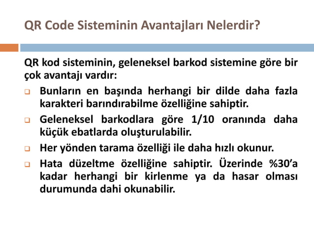 Qr kod nedir | PPT