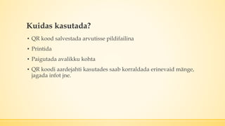 Qr kood | PPTX