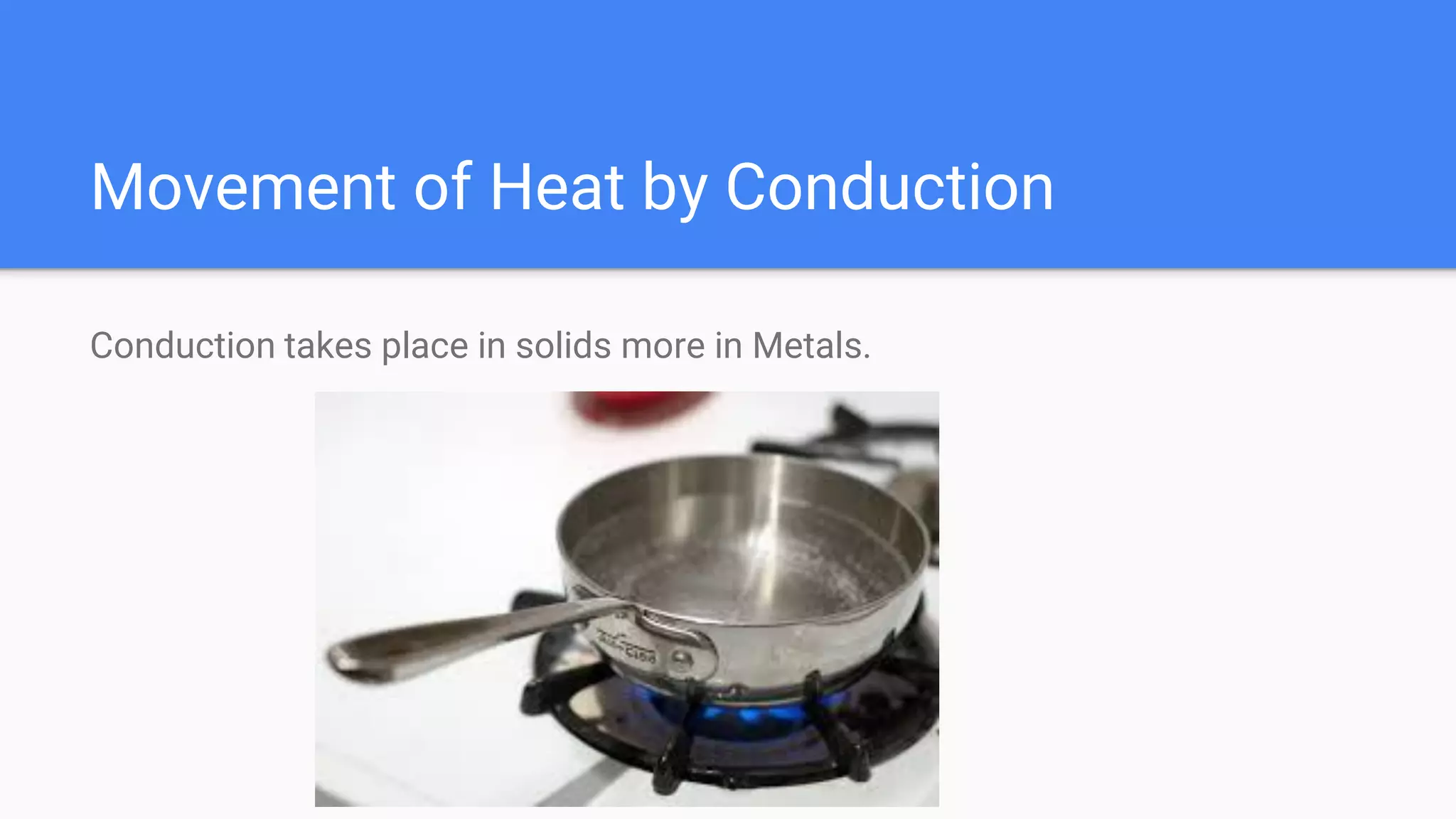 GCSE Physics Conduction of Heat | PPT