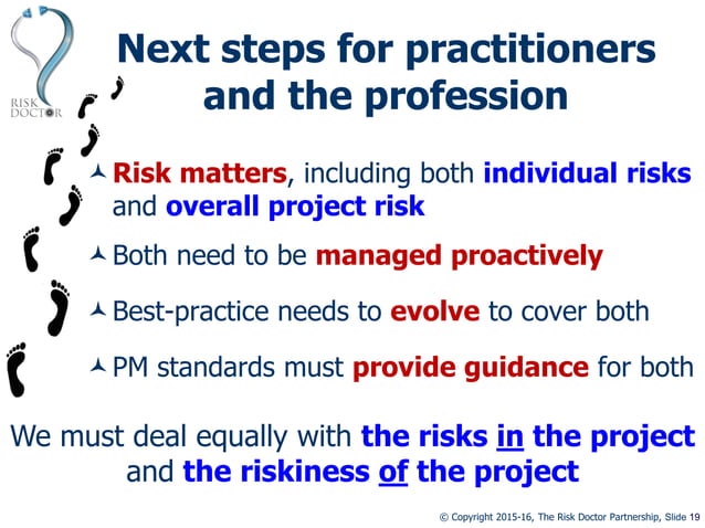 QRA for overall project risk - Dr David Hillson | PDF | Business ...