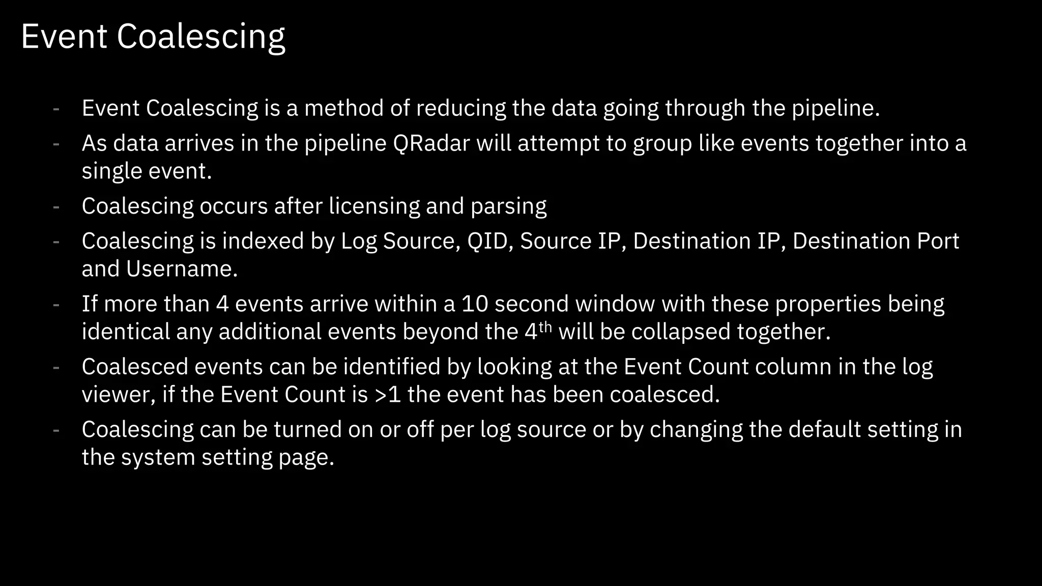 Q radar architecture deep dive | PDF