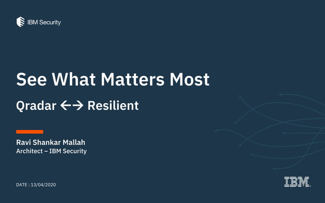 IBM Qradar & resilient | PDF