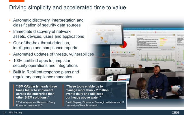 QRadar Security Intelligence Overview.pptx | Cloud Computing | Internet
