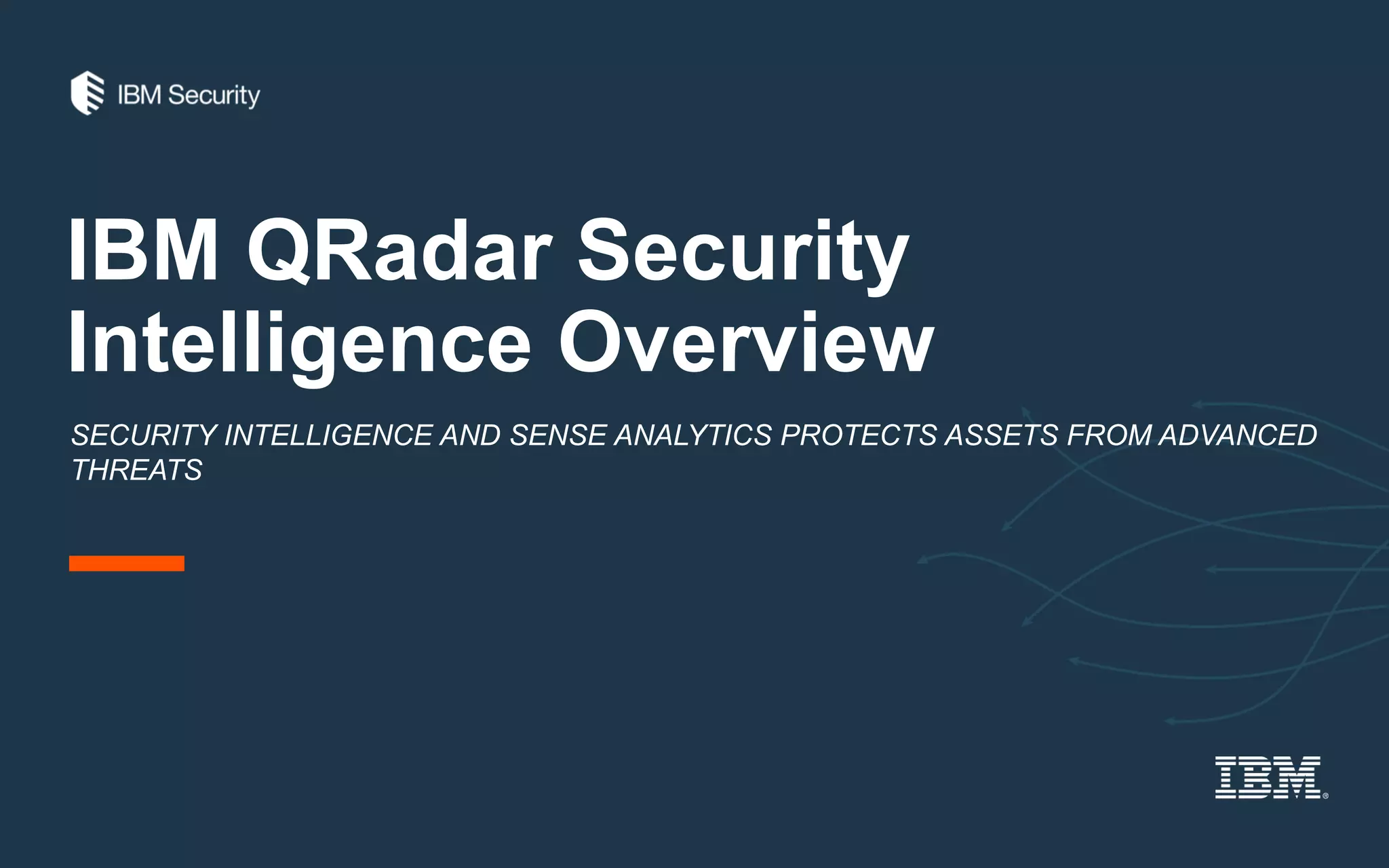IBM QRadar Security Intelligence Overview | PDF