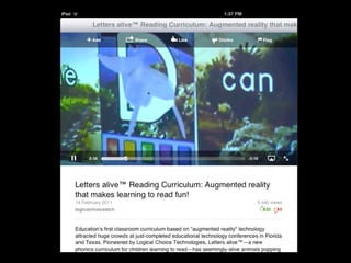 Learning and Teaching with QR codes and Augmented reality | KEY