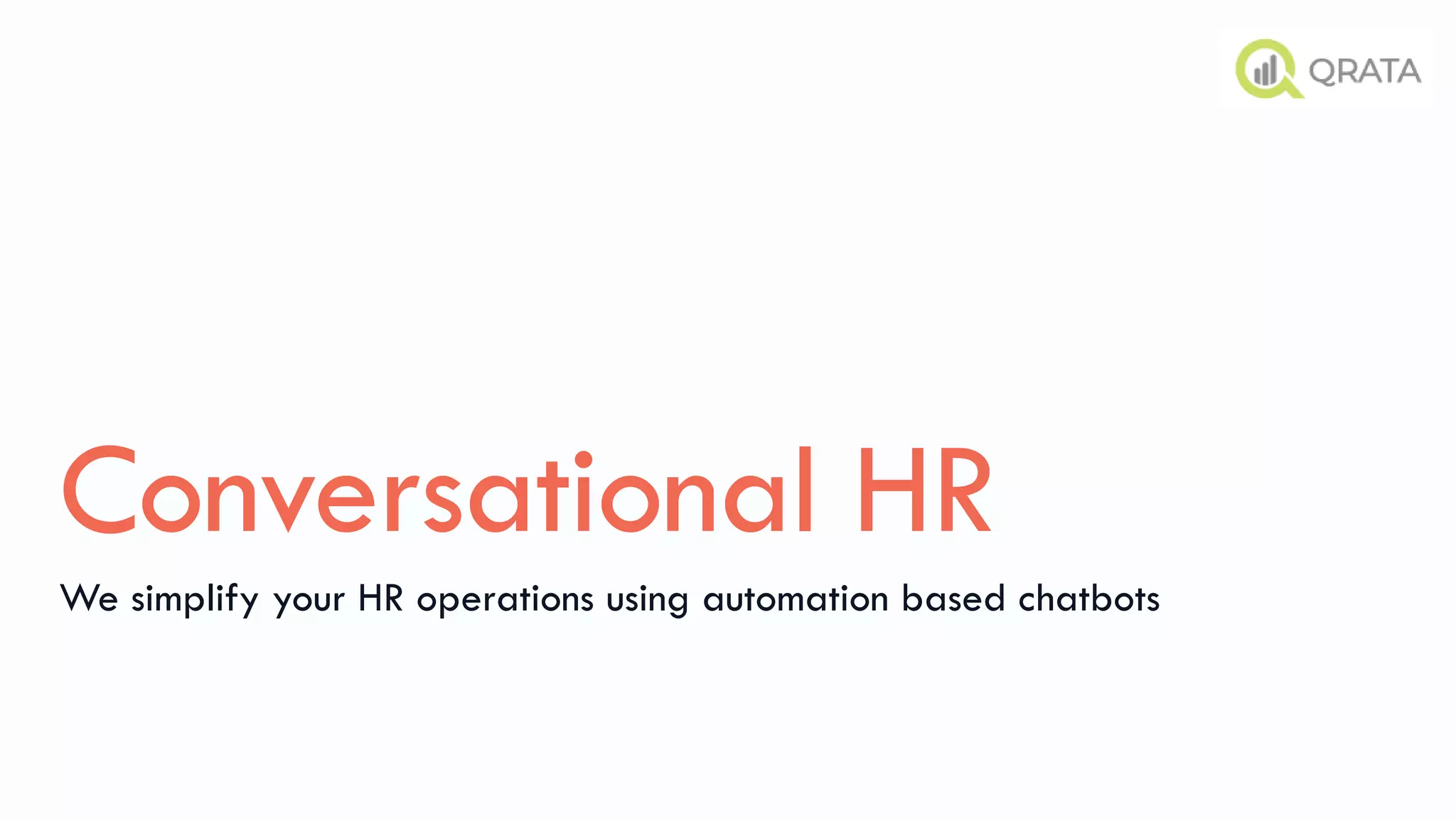 Qrata HR Bots - An Introduction | PPT