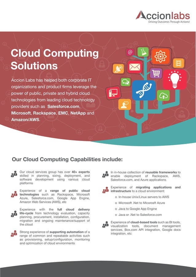 Accion Labs - Cloud Computing Solutions | PDF