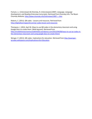 QR Case Study | DOCX