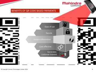 QR Code Based Payment- The most advanced contactless payment | PPTX