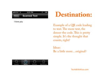 QR Codes and Their Destinations | PDF